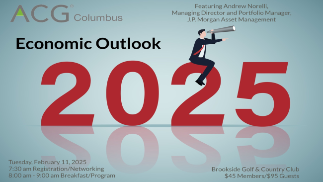 2025 ACG Columbus Economic Update Breakfast | ACG Columbus